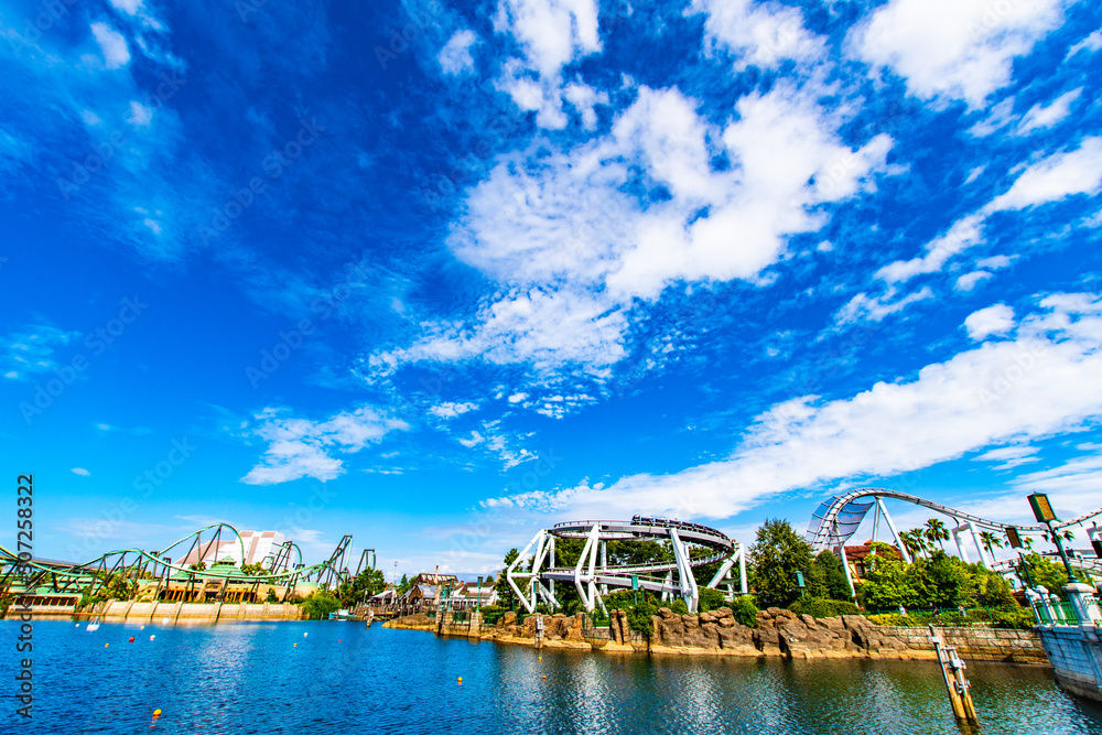 OSAKA, JAPAN - AUGUST 12, 2018: The LAGOON at the HOLLYWOOD AREA in ...