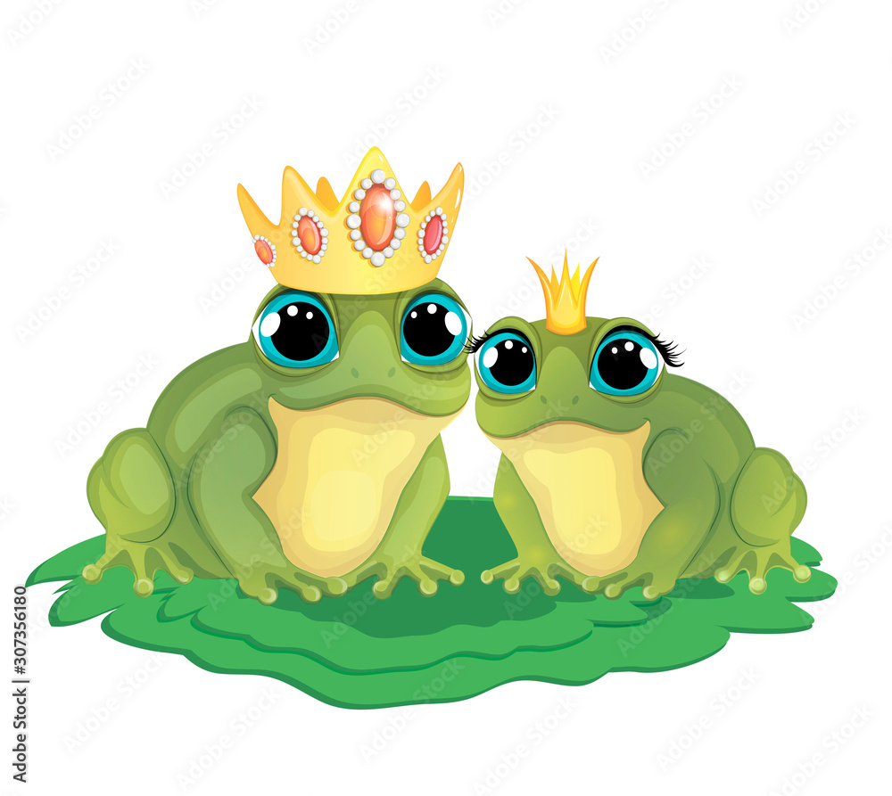 Fairy Tale Frog Clipart