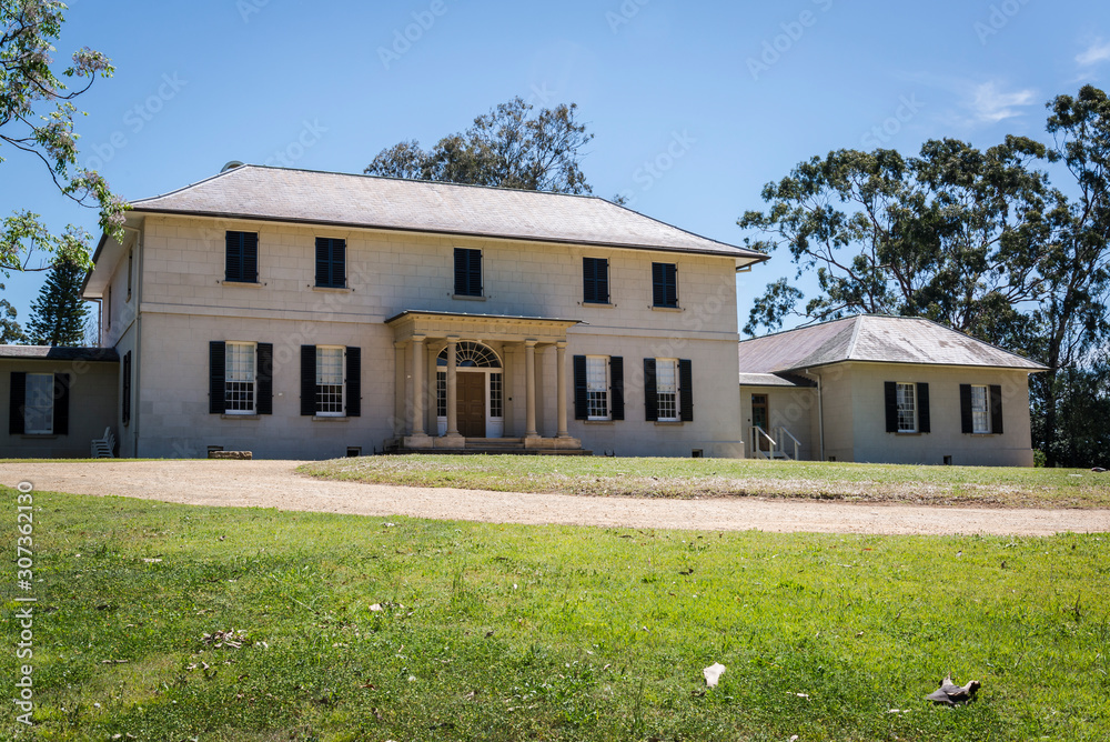 Old Government House, a Convict-built 19th-century governors' residence ...
