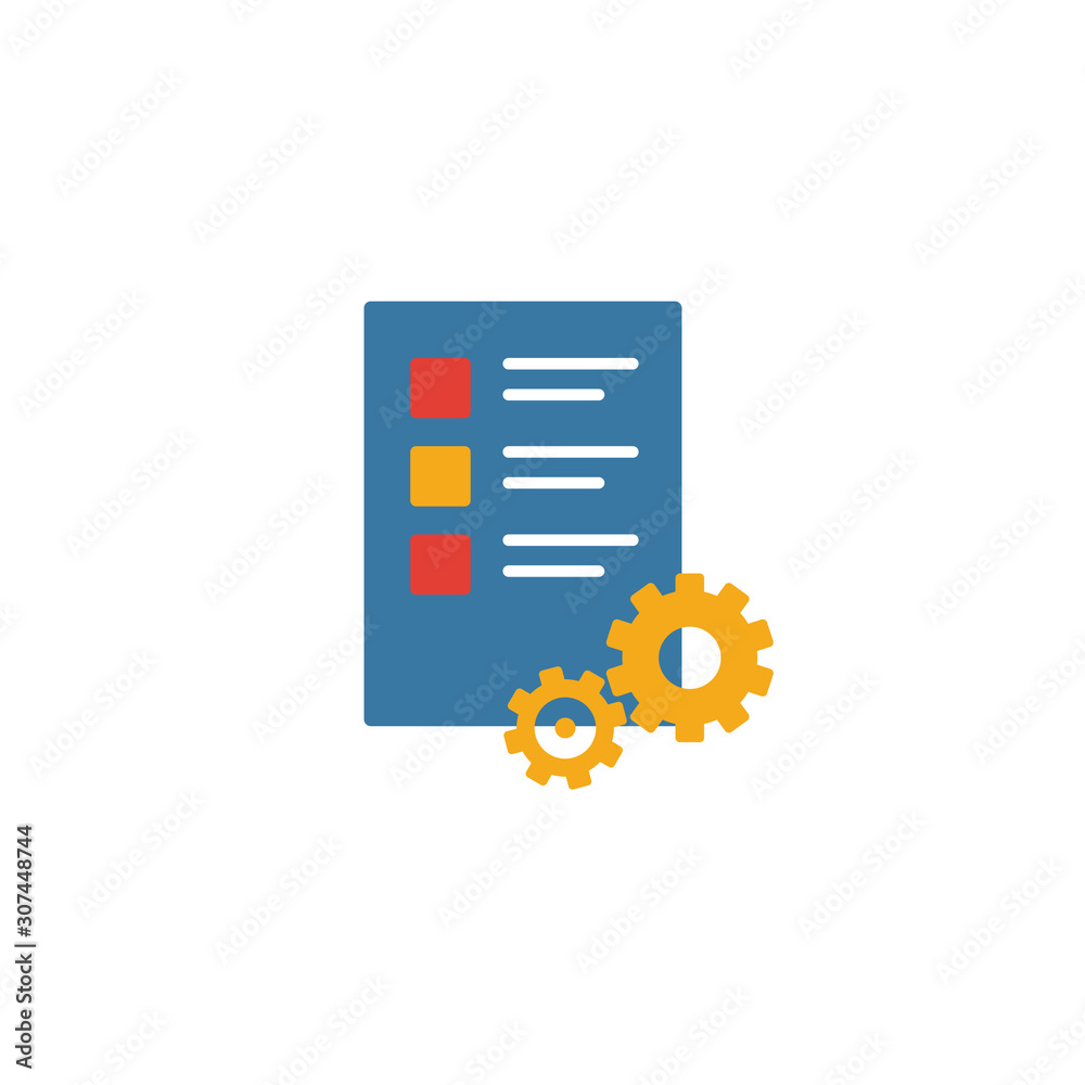 Work Plan icon. Simple element from productivity icons collection ...