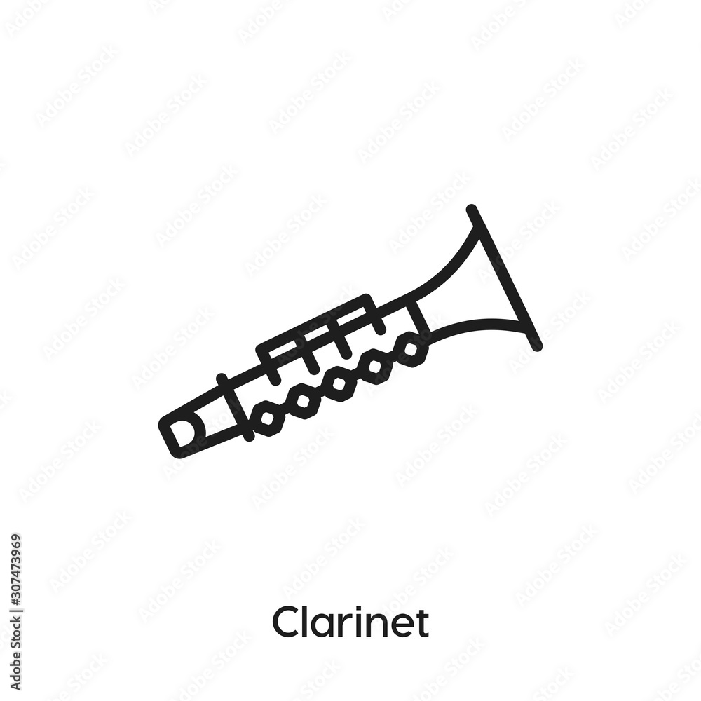 Clarinet Vector
