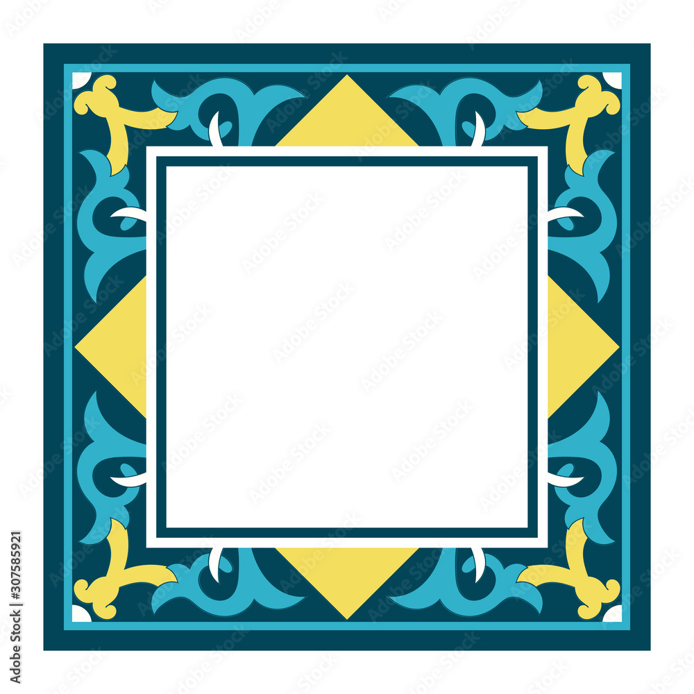 Spanish Borders And Frames
