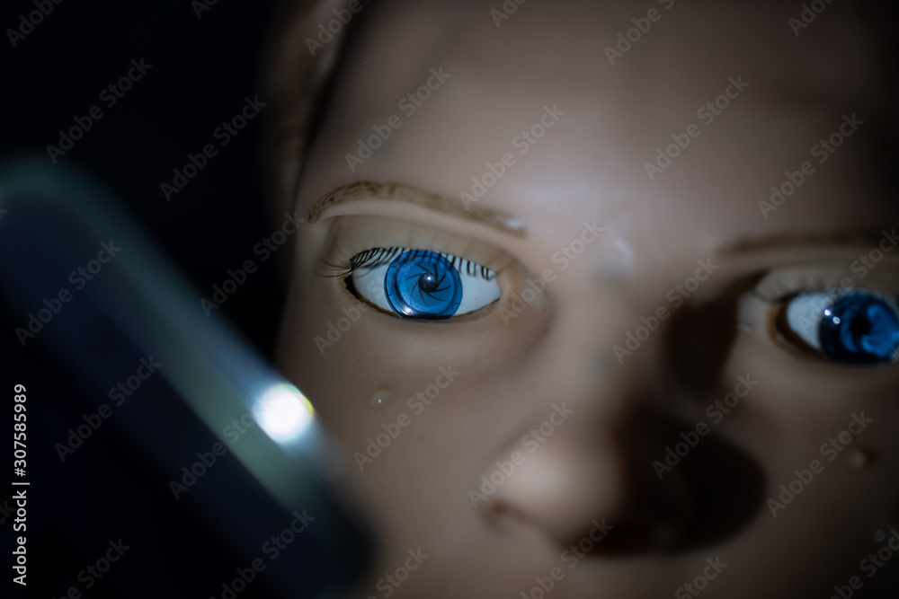 Study of the physiology of the Model and the parts of the human Model ...