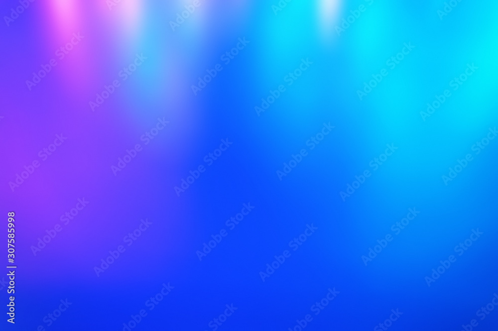 Blurred multicolored and classic blue color background from light ...