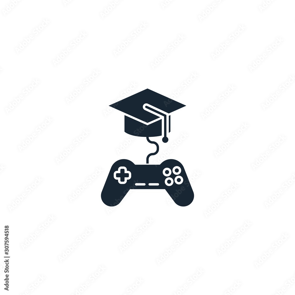 Game-based Learning creative icon. From e-Learning icons collection ...