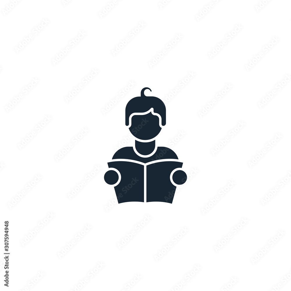 Self-learning creative icon. From e-Learning icons collection. Isolated ...