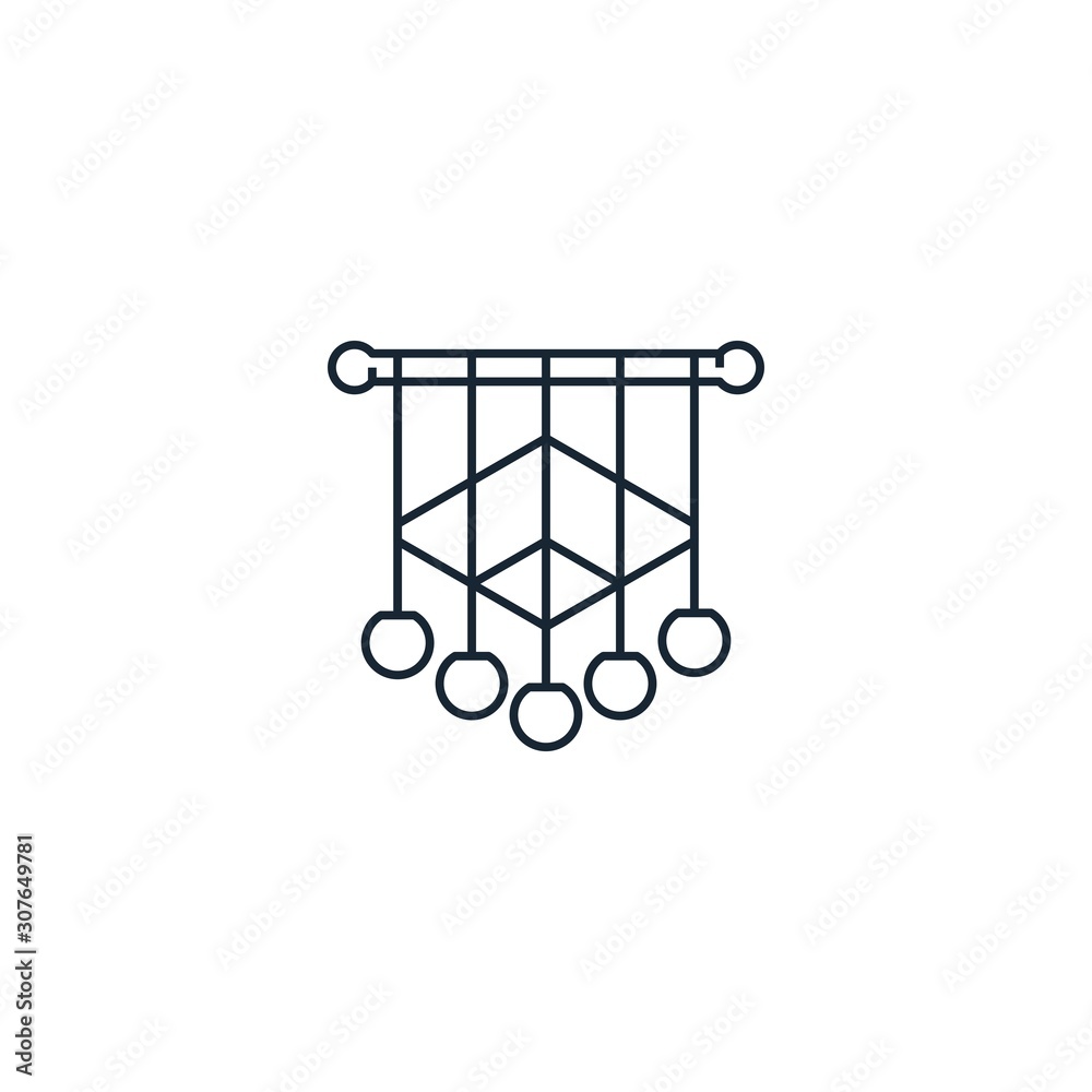 macrame creative icon. From Handmade icons collection. Isolated macrame ...