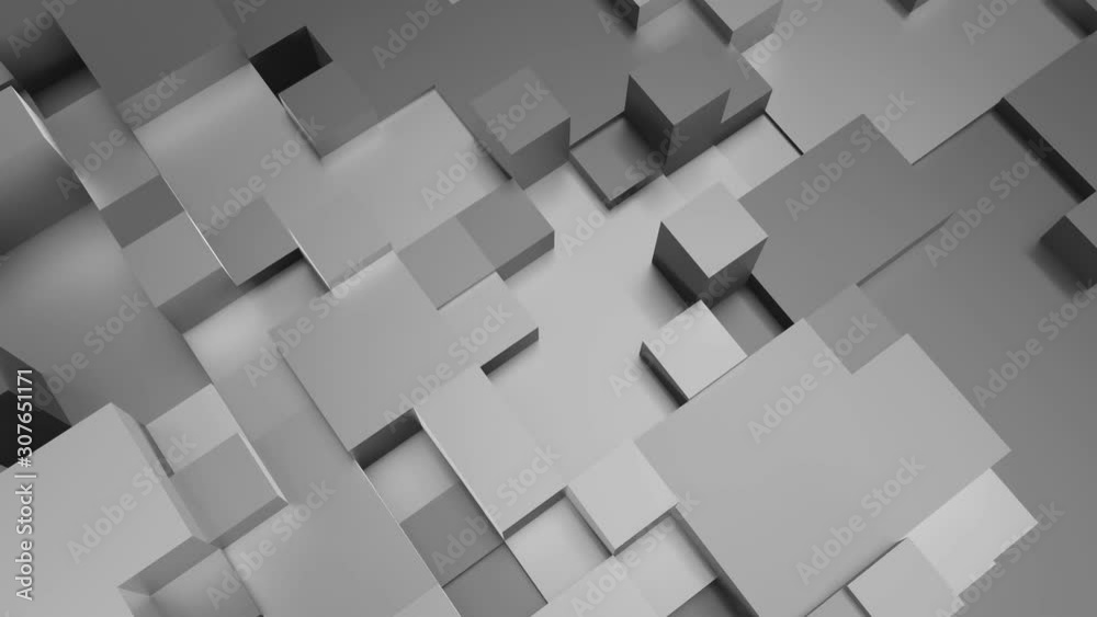 4K Glossy Abstract Tech Background. Seamless Loop. Stock Video | Adobe ...