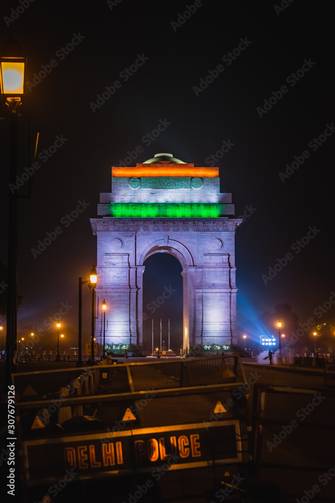India Gate a war memorial Stock Photo | Adobe Stock