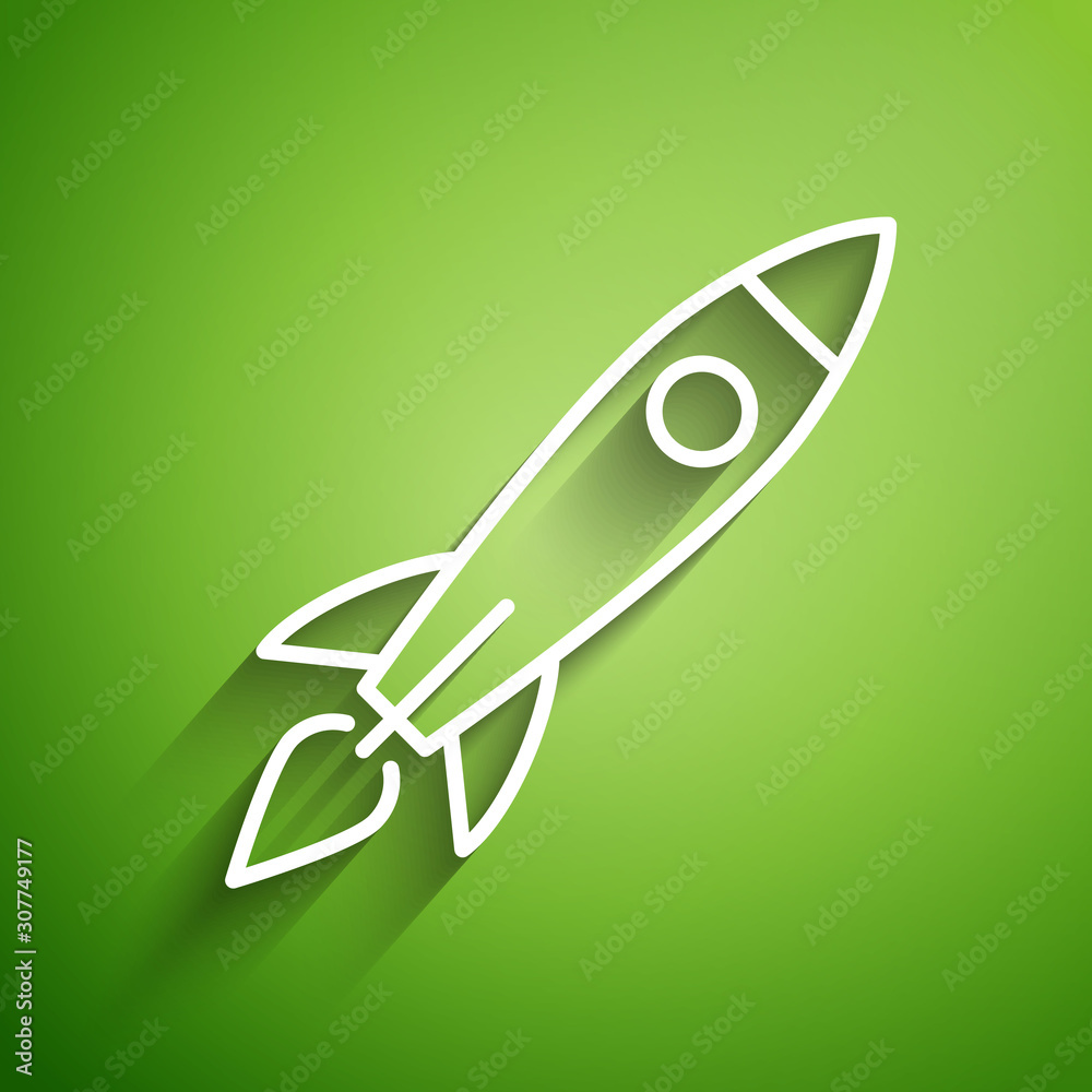Green Rocket Icon