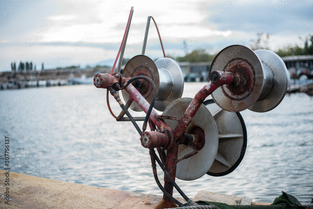 old submarine in the sea Stock Photo | Adobe Stock