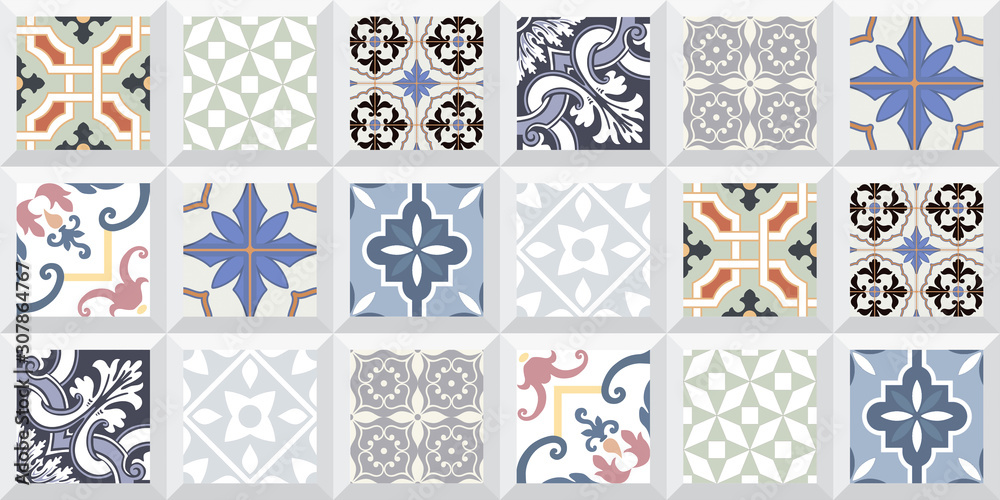 high resolution for ceramic print. backsplash background design. mosaic ...