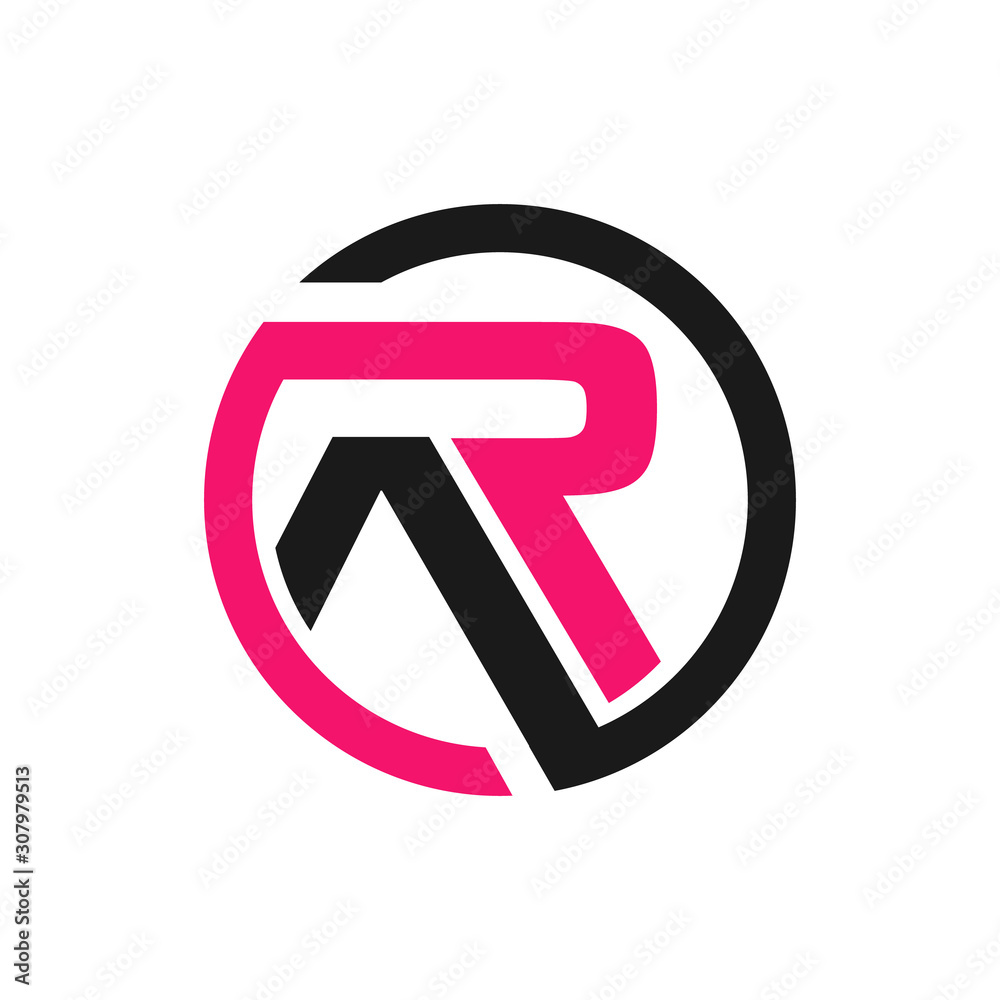 initial RA Letter R A logo design vector. creative and modern graphic ...