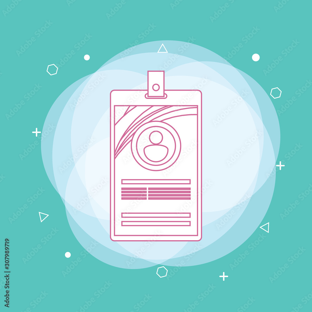 Personal identity. ID card, identification card, drivers license ...