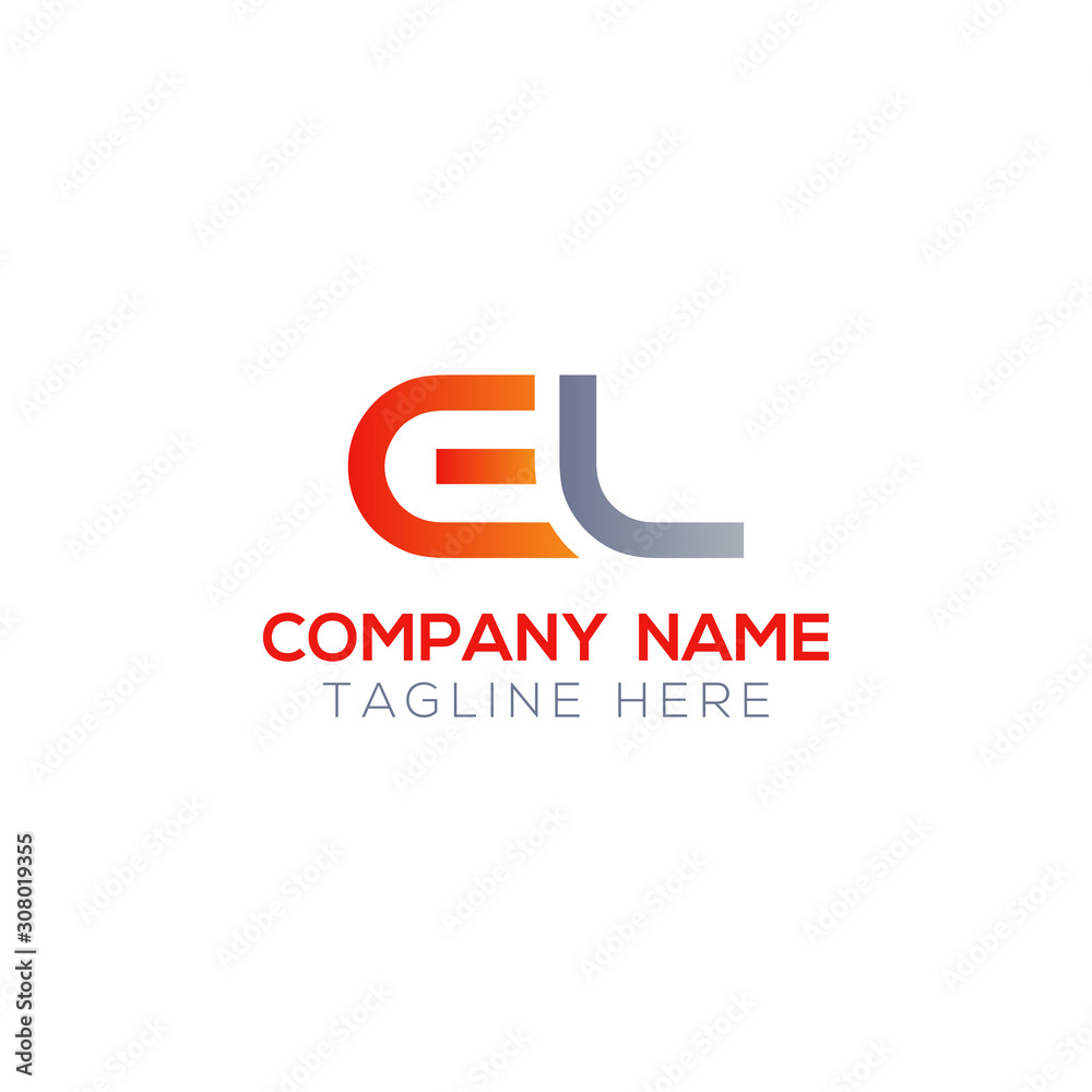 Vetor de Initial EL Letter Linked Logo. Creative Letter EL Modern ... Vetor de Initial EL Letter Linked Logo. Creative Letter EL Modern ...