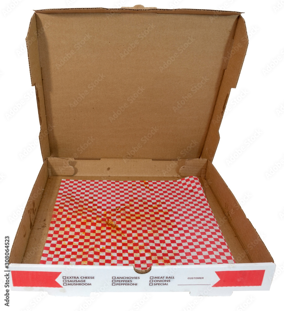 Empty Pizza Boxes