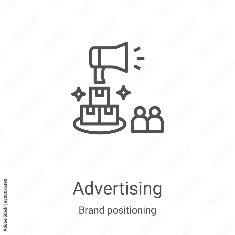 Print Media Advertising Icon