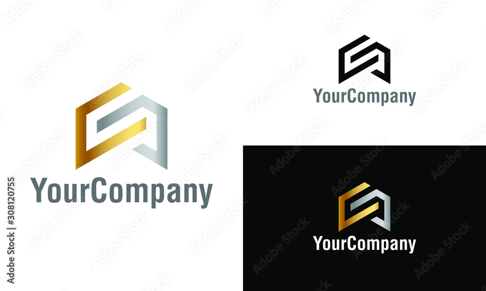 Simple letter CD logo icon design template elements. Simple minimalist ...