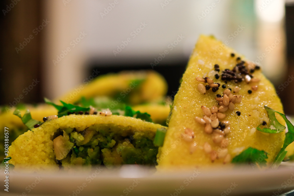 INDIAN BREAKFAST IDLI IN NEW LOOK Stock Photo | Adobe Stock