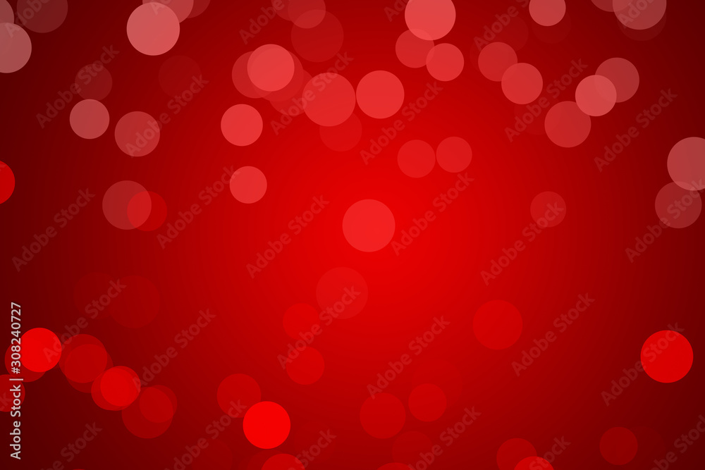 Fondo rojo con destellos circulares y reflejos. Stock Illustration ...