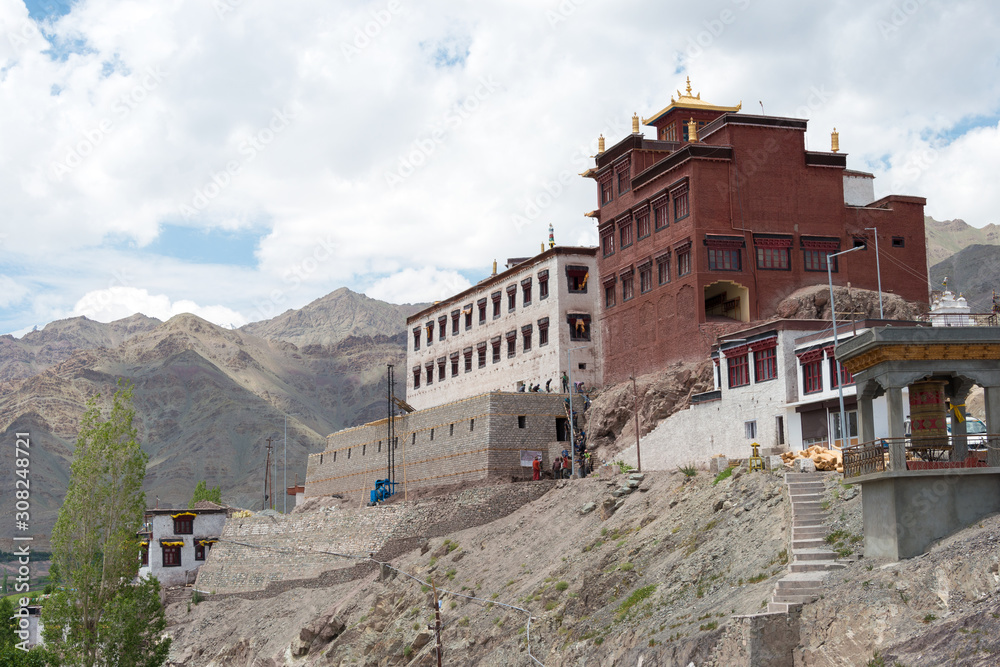Ladakh, India - Jul 10 2019 - Matho Monastery (Matho Gompa) in Ladakh ...