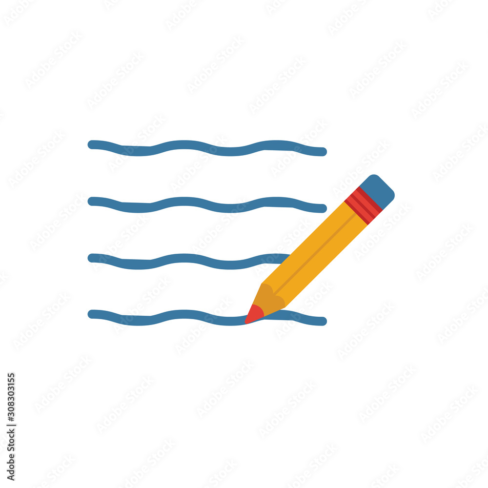 Grammar icon. Simple element from school icons collection. Creative ...