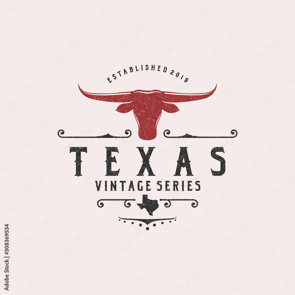 Texas state textured vintage vector t-shirt and apparel design ...