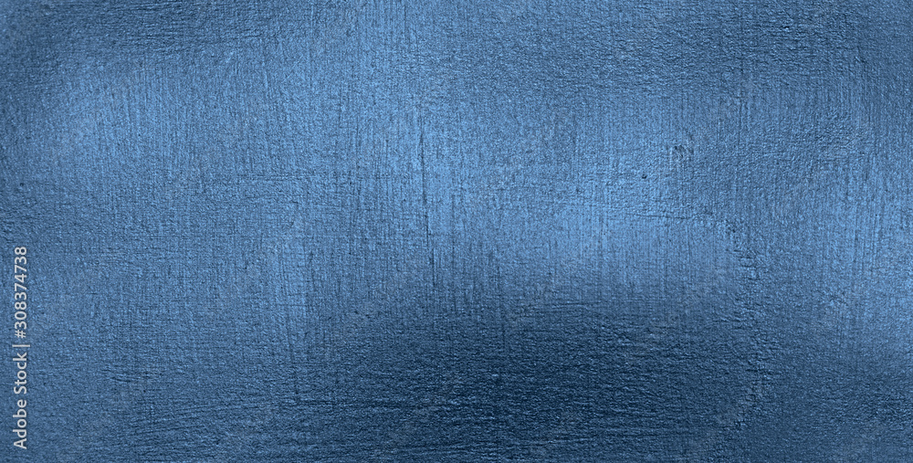 Classic blue metallic background. 2020 year color textured surface ...