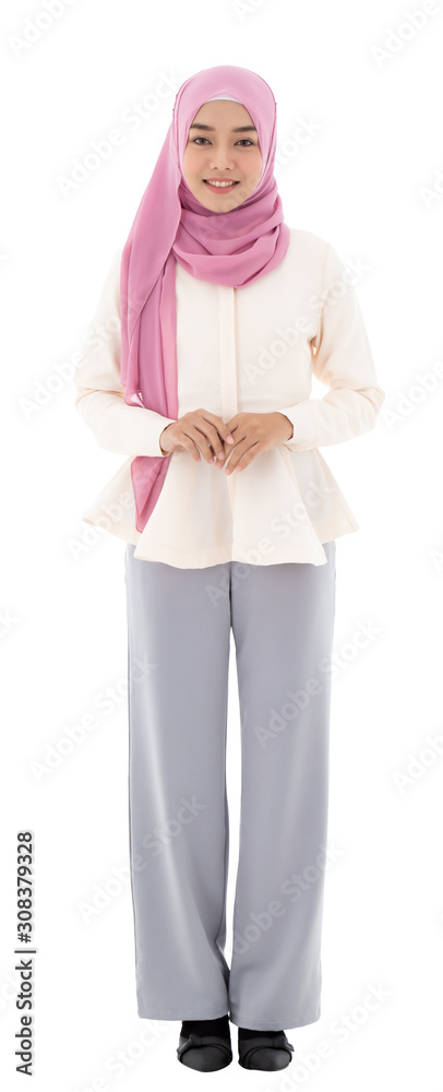 Muslim Women In Hijab Full Body