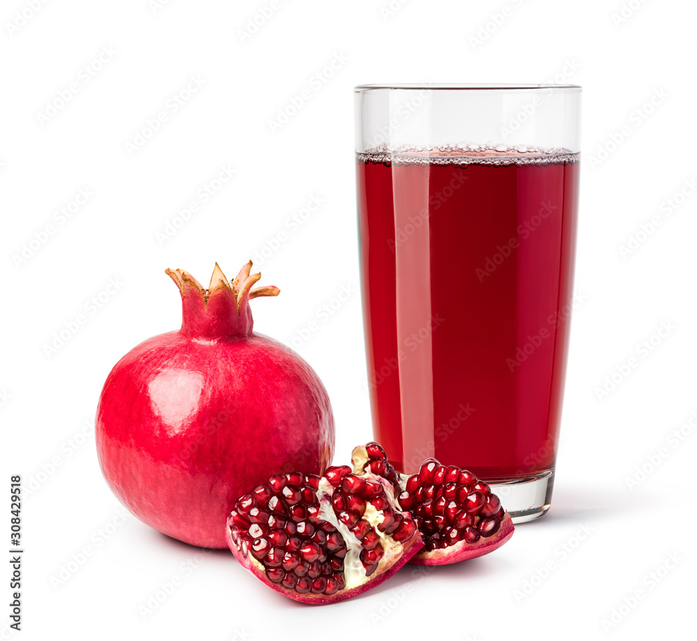 Pomegranate Juice Glass