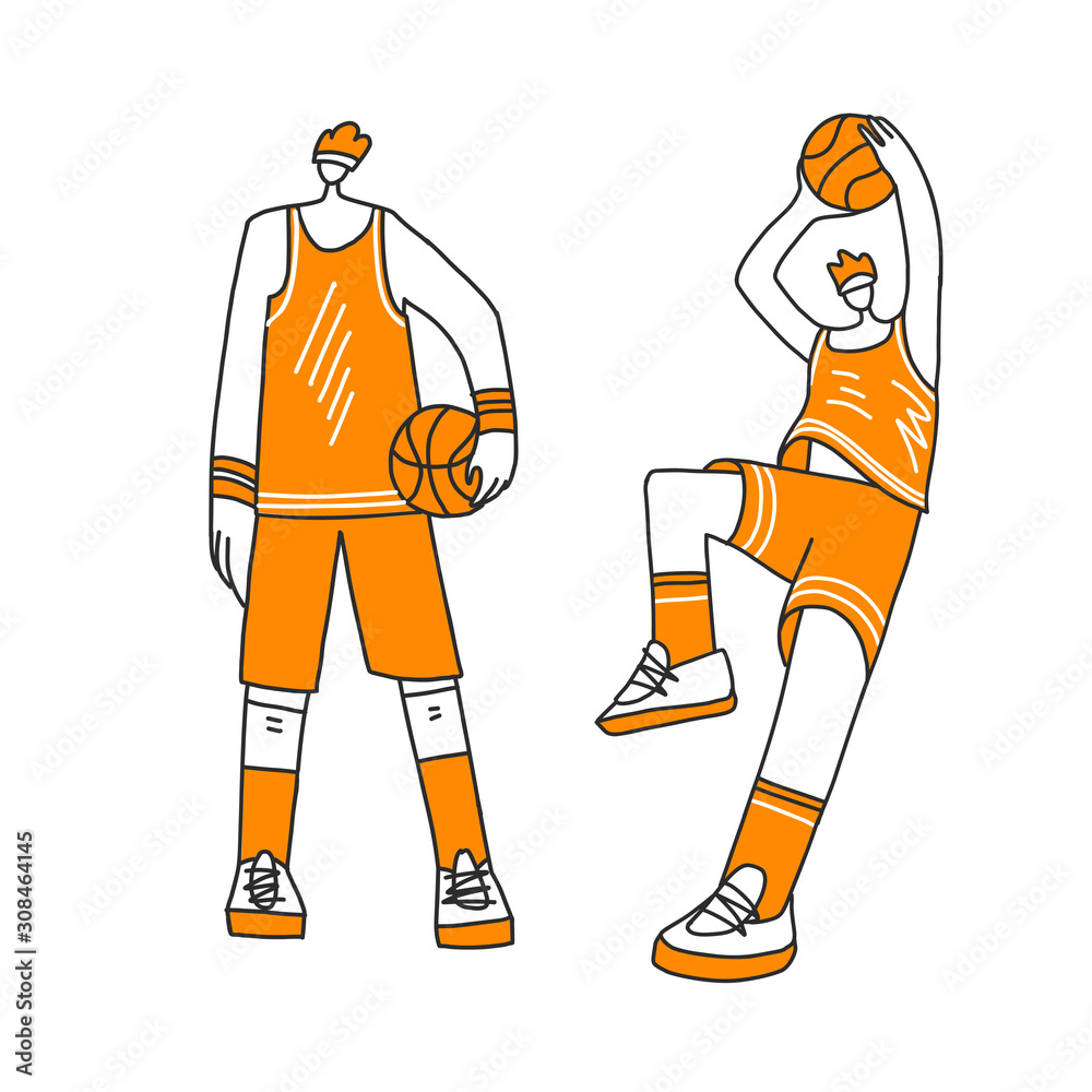 Vector collection of lined doodle and hand draw illustration of ...