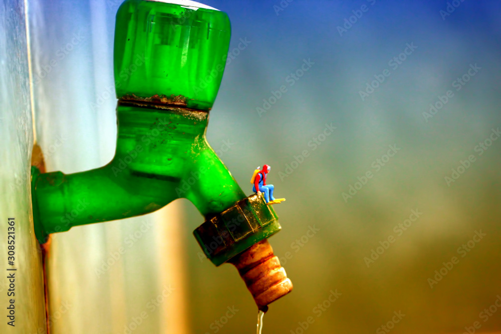 miniature figures, tiny people, ho scale, 1:87 scale Stock Photo ...