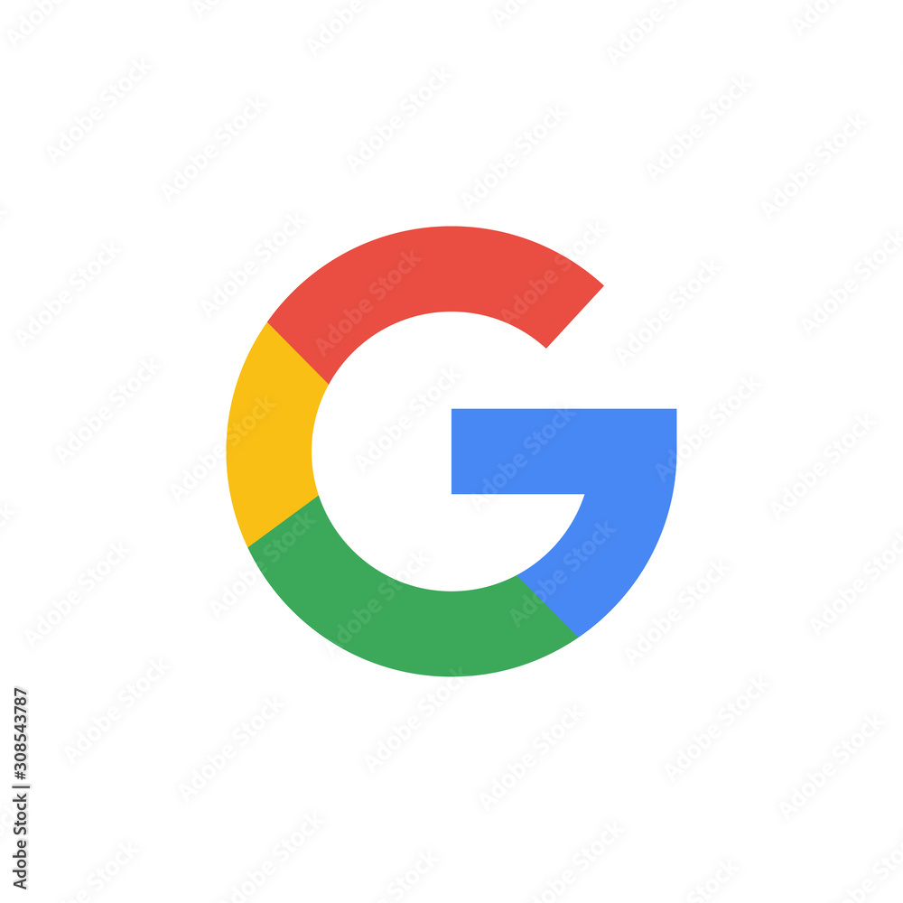 Google - popular realistic social media logotype. Editorial ...