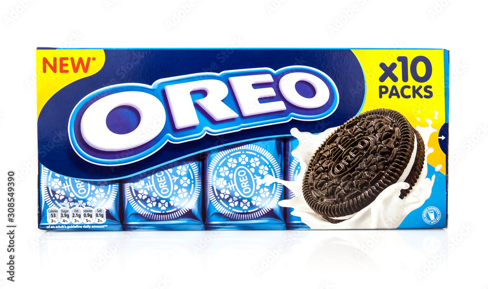 Packet of OREO biscuits Stock Photo | Adobe Stock