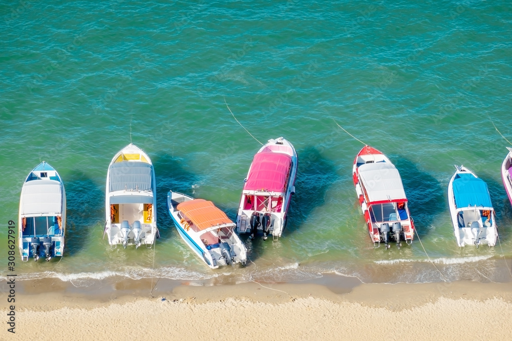 Amazing Thailand high season long tail and speed boat thai and foreign ...