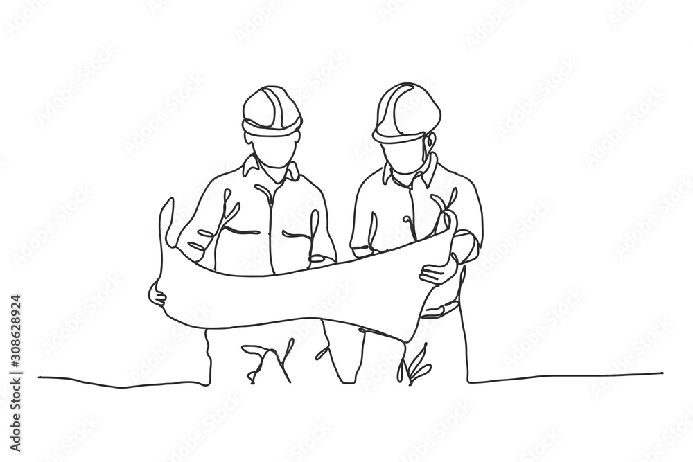 line construction,Civil engineer,Architects and worker,vector design ...