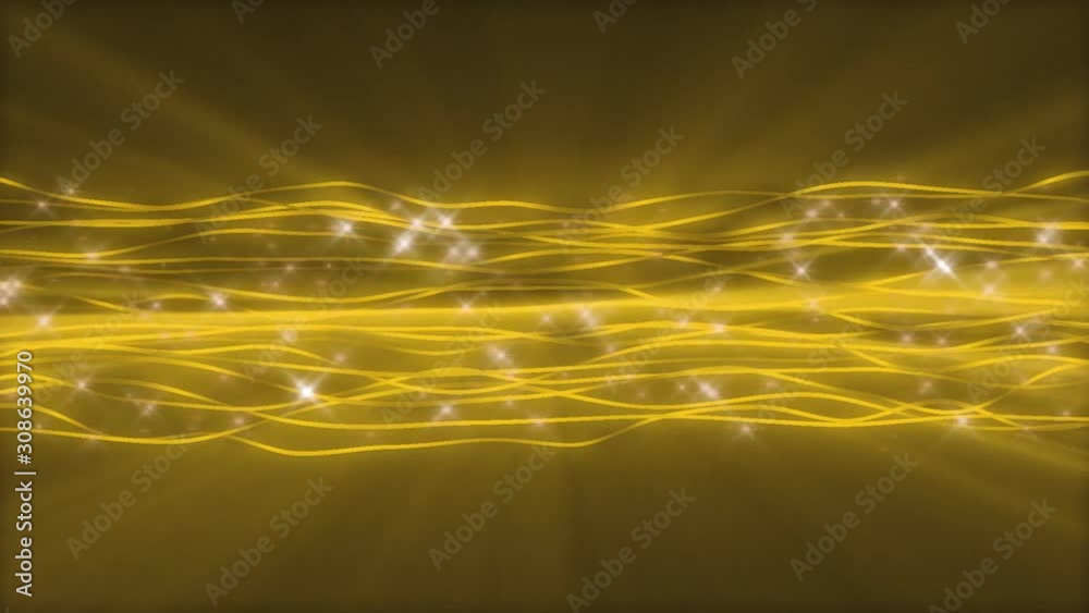 Gold yellow abstract seamless background motion loop features a pattern ...