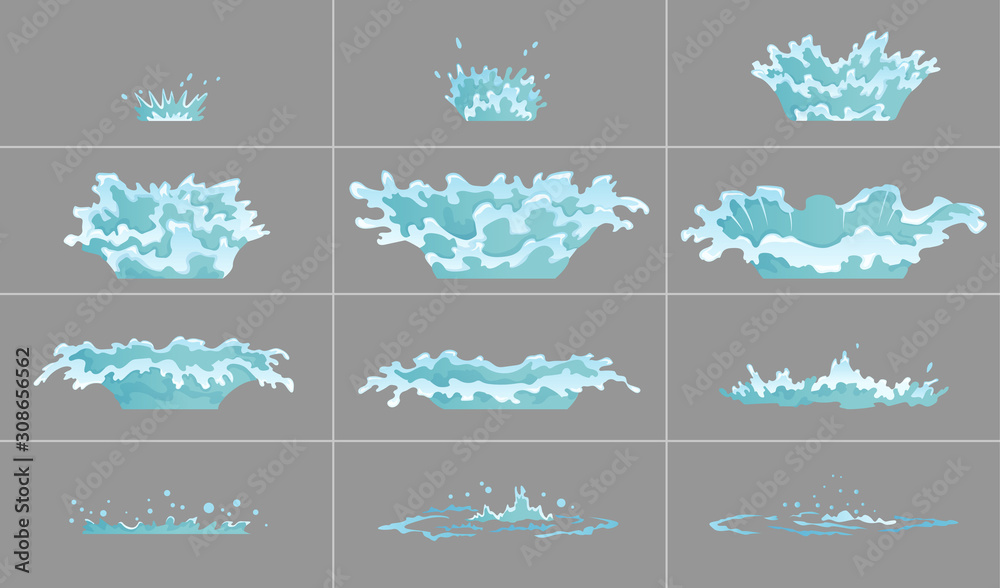 Water Drop Animation In Flash
