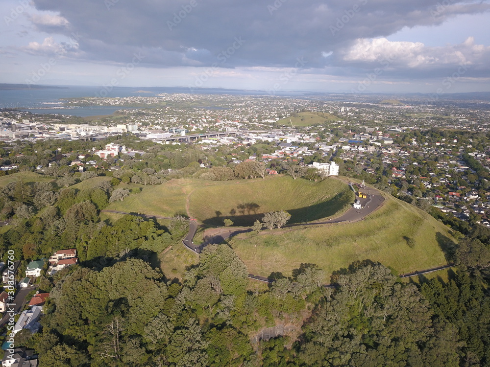 Mount Eden, Auckland / New Zealand - December 10, 2019: The Legendary ...