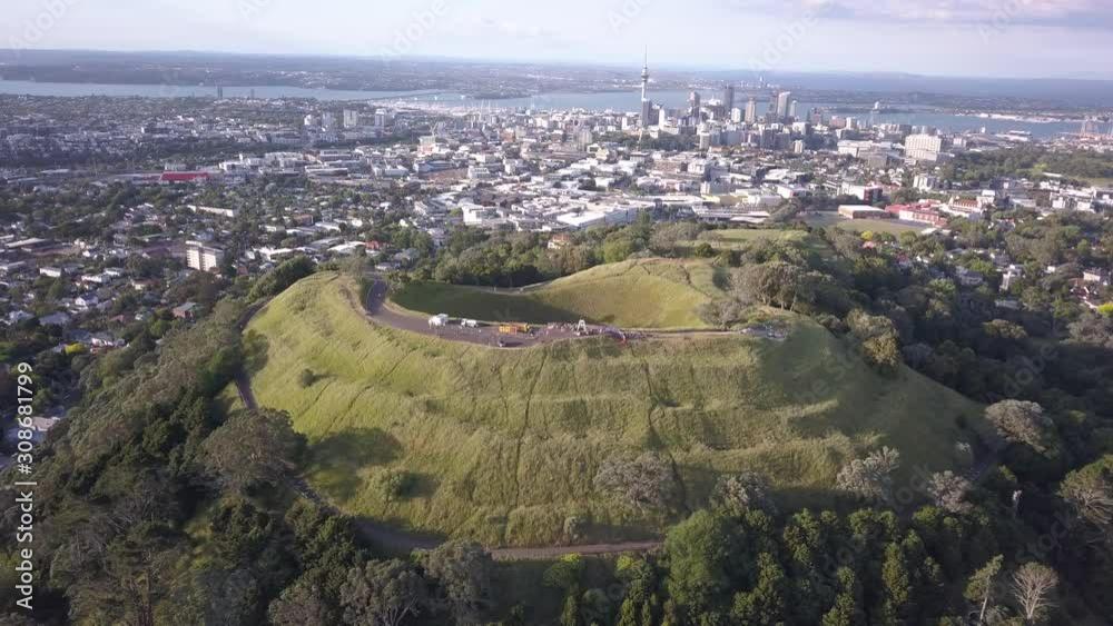 Mount Eden, Auckland / New Zealand - December 10, 2019: The Legendary ...