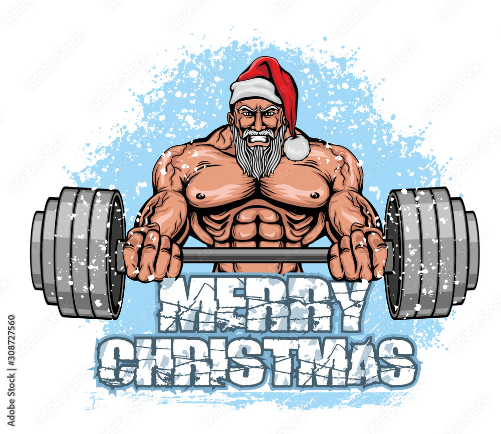 Christmas Crossfit Santa