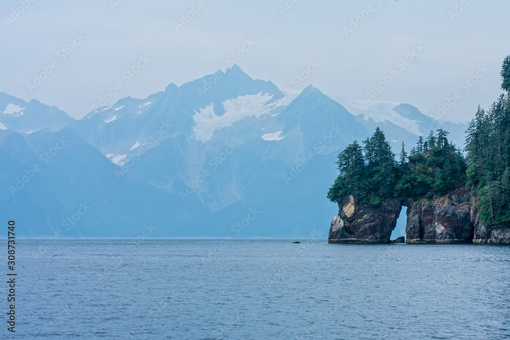 Alaska Landscape Photography, Kenai Fjords National Park, Spire cove ...