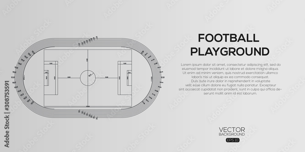 Playground Vector Plan