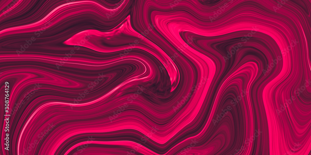 Lush Lava color marble ink colorful. Red marble pattern texture ...