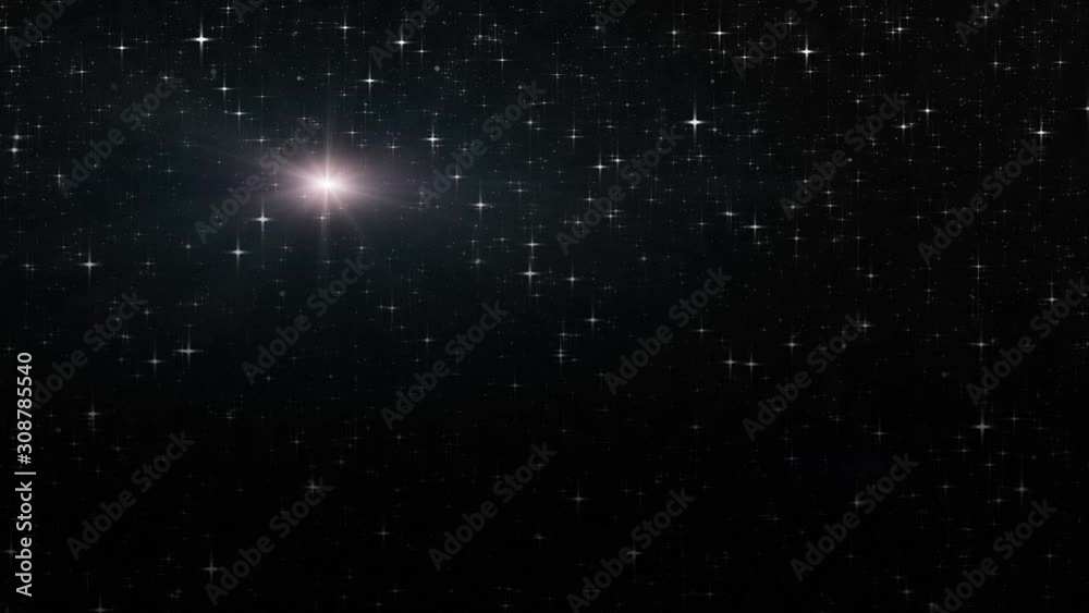 A large Bethlehem Nativity Christmas Eve star or also a supernova ...