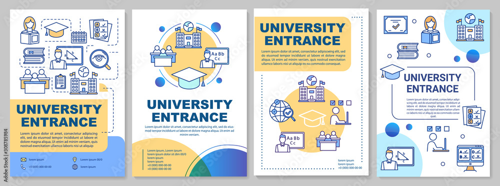 University Leaflet Design