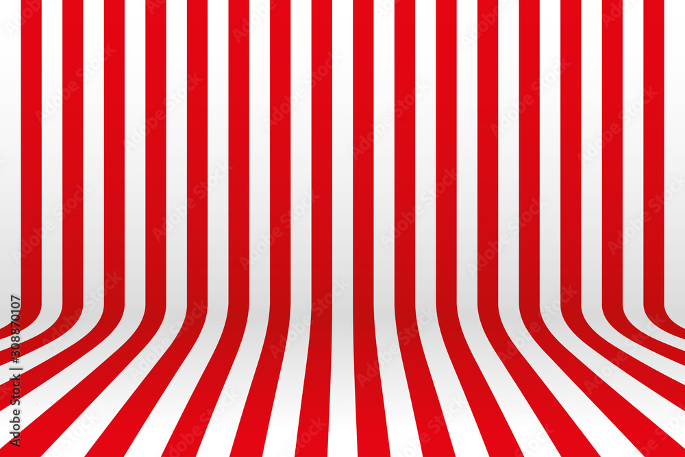 Red And White Striped Carnival Background