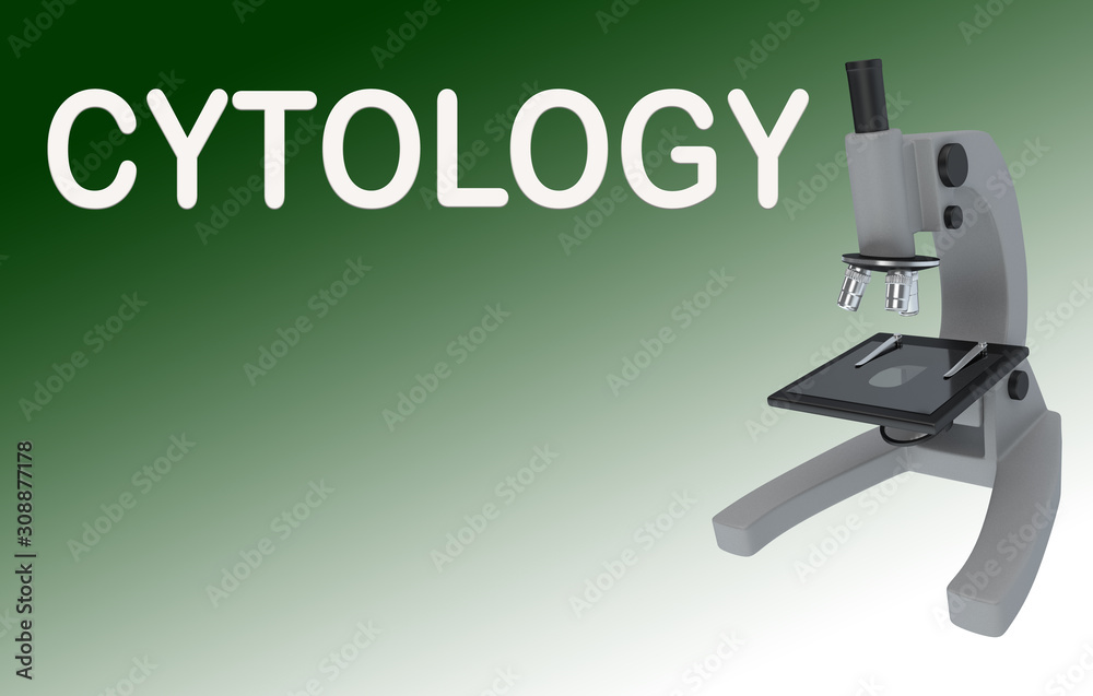 CYTOLOGY - biological concept Stock Illustration | Adobe Stock