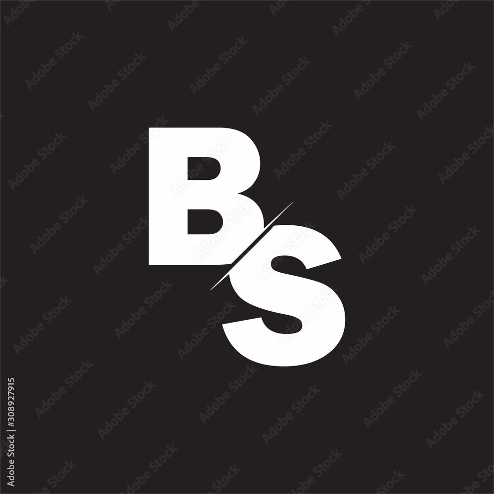 BS Logo Stock Vector | Adobe Stock