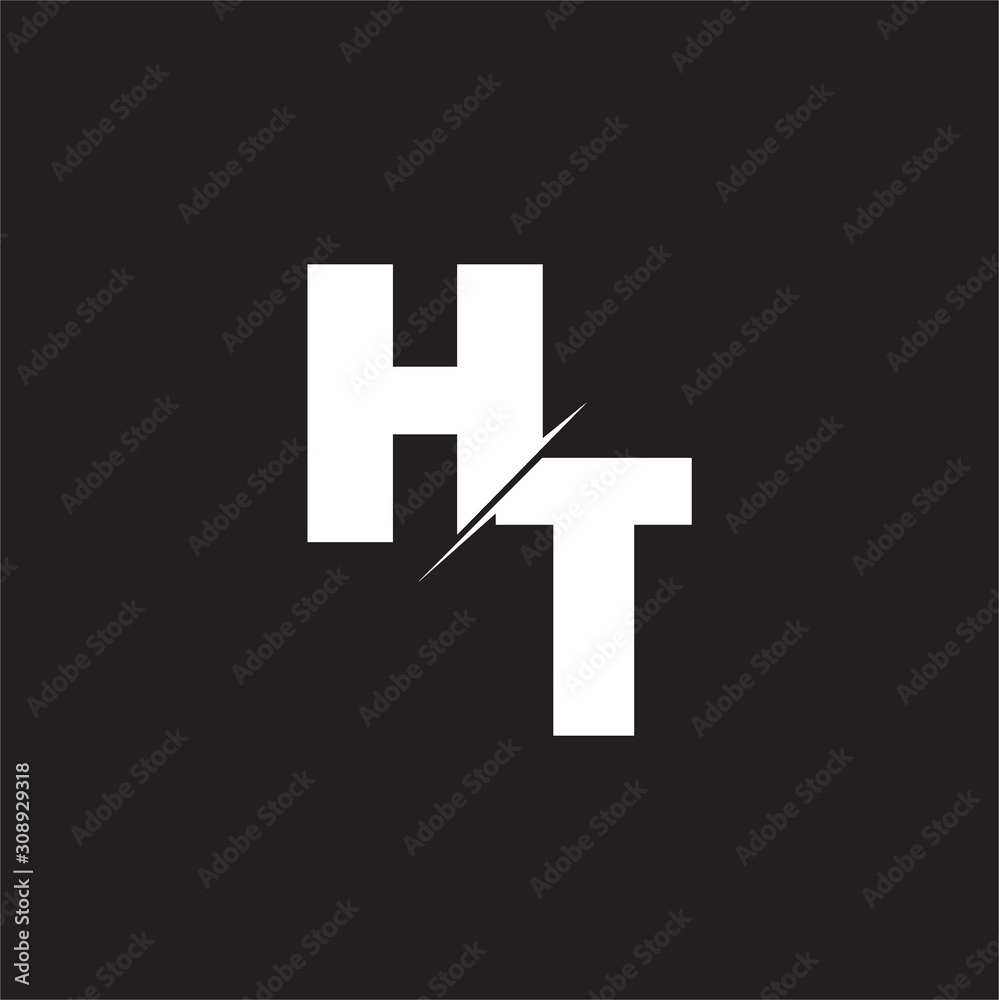 HT Logo Stock Vector | Adobe Stock